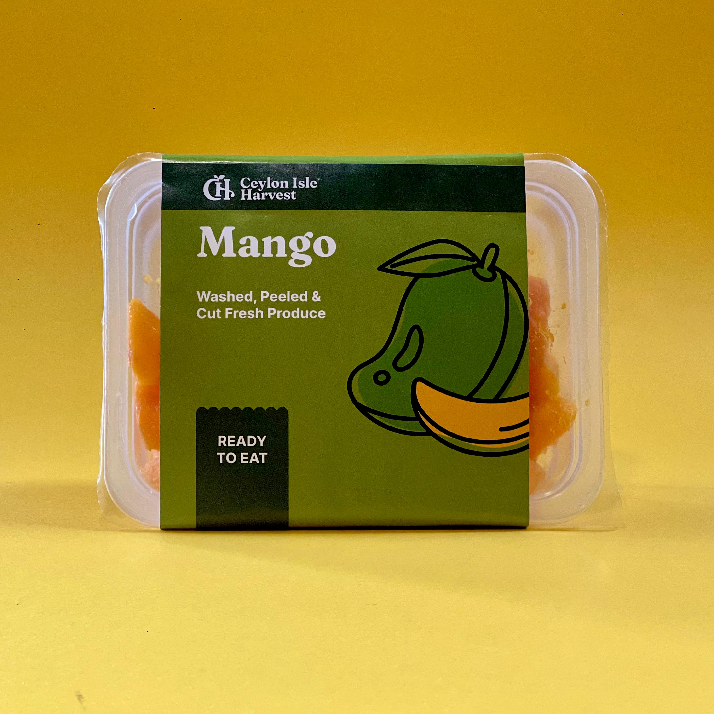 Washed, Peeled and Cut Fresh TJC Mango - 250g – Ceylon Isle Harvest
